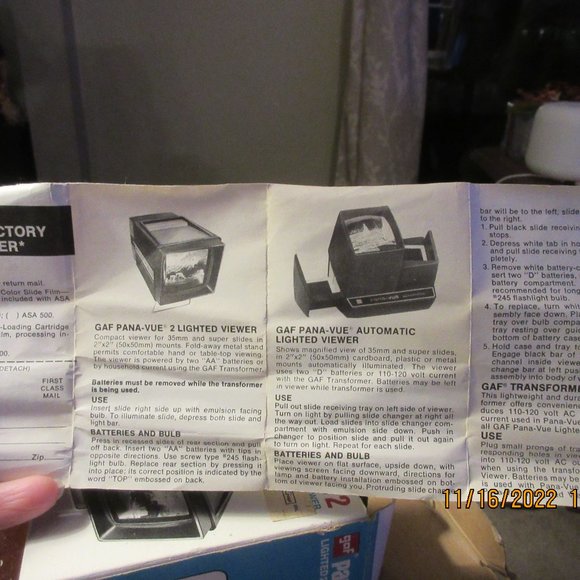 Cameras, Photo & Video | Vintage Gaf Panavue 2 Slide Viewer | Poshmark